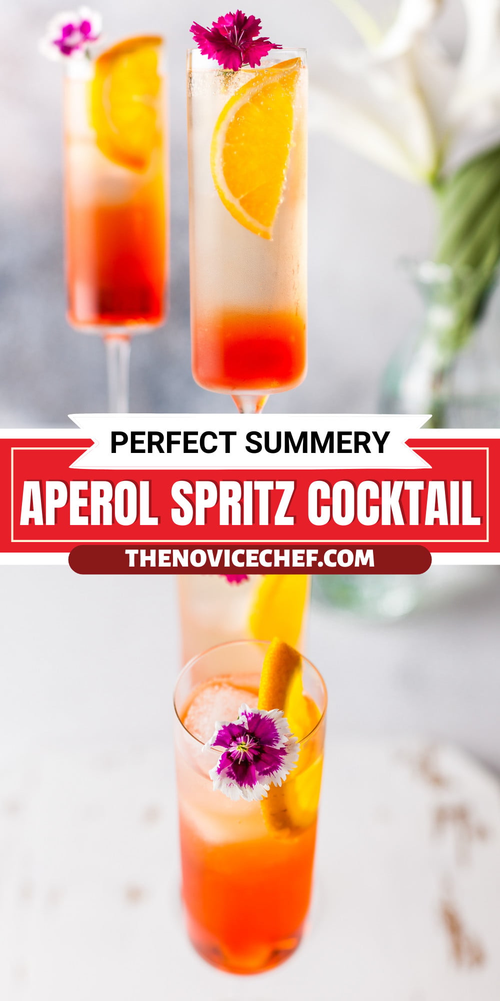Aperol Spritz Cocktail Recipe | The Novice Chef