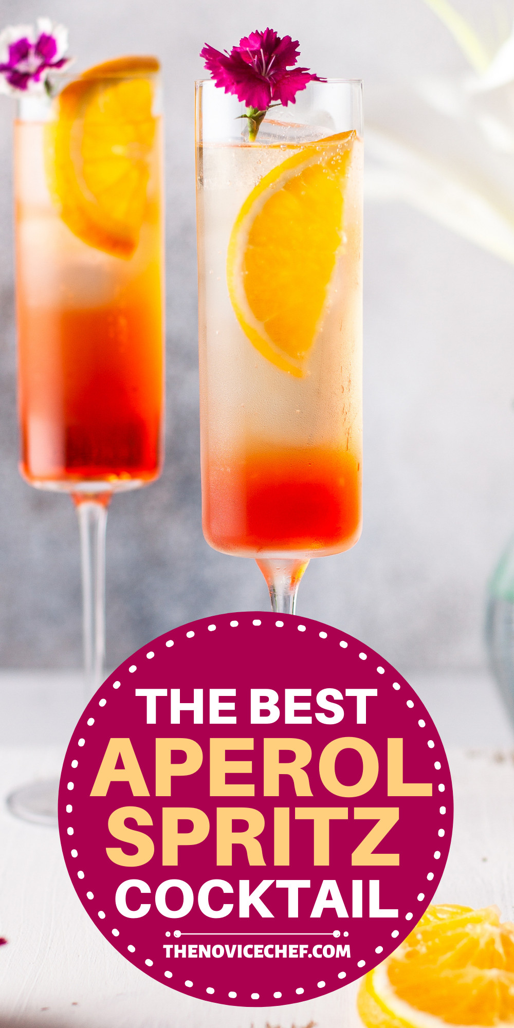 Aperol Spritz Cocktail Recipe | The Novice Chef