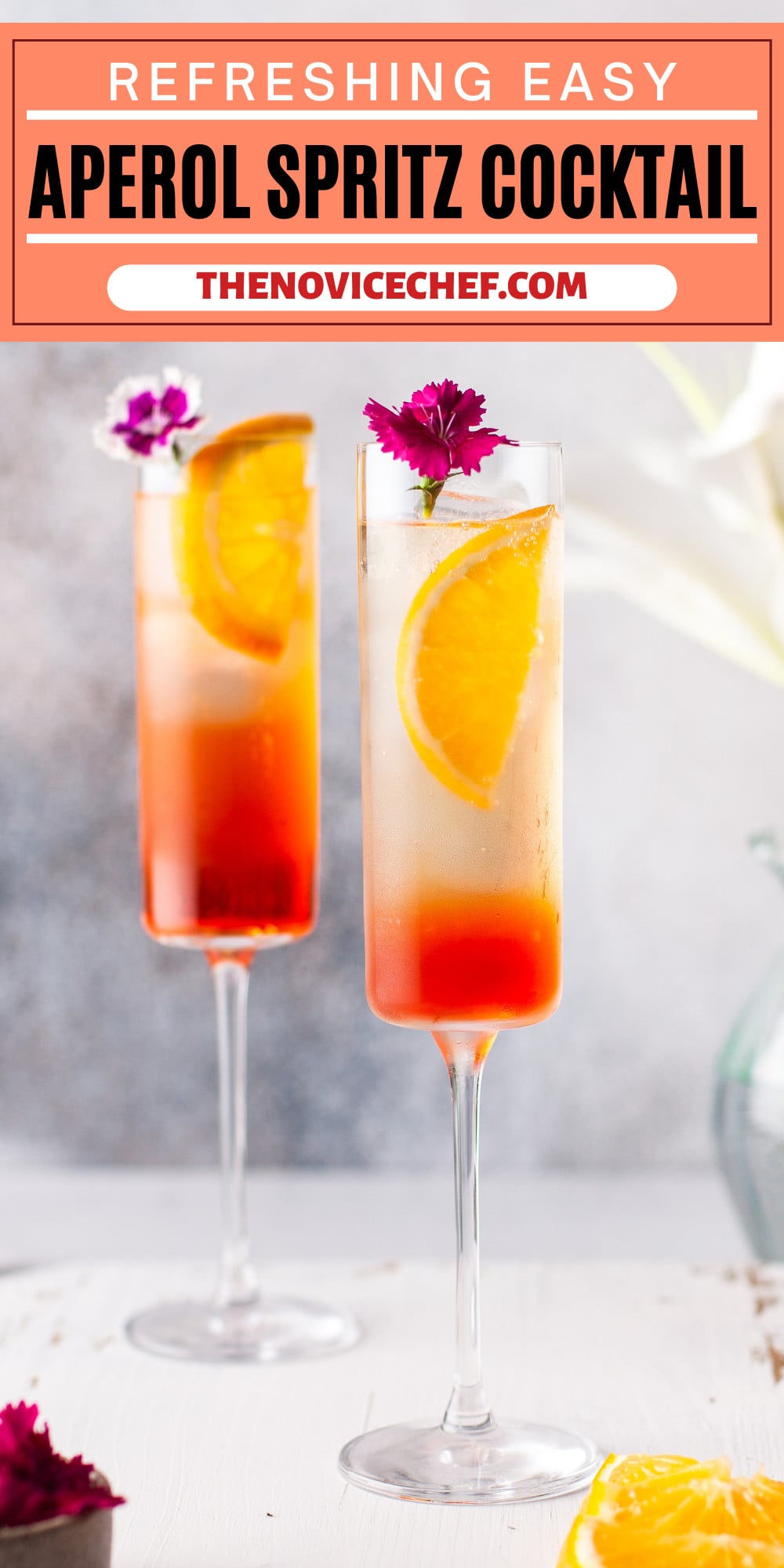 Aperol Spritz Cocktail Recipe | The Novice Chef
