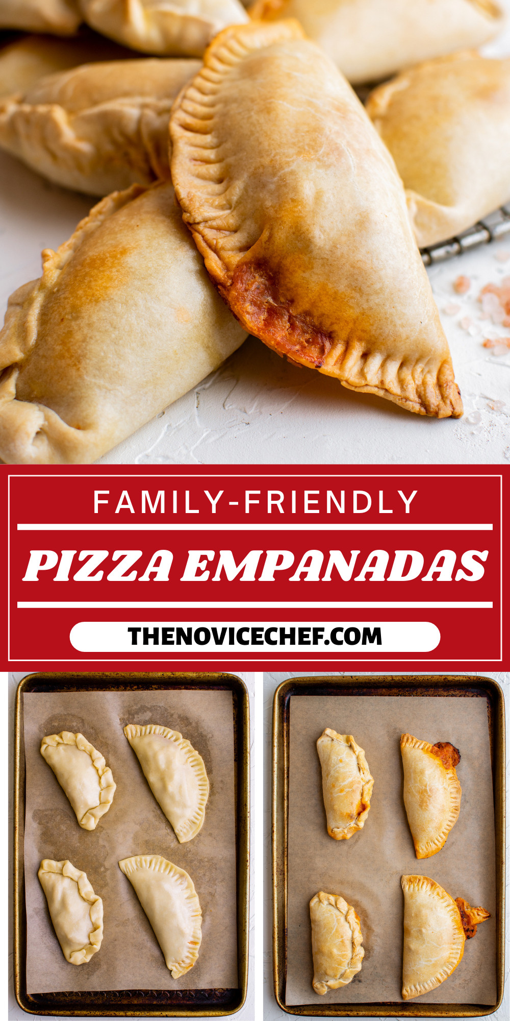 Pizza Empanadas (Empanadillas de Pizza) | The Novice Chef