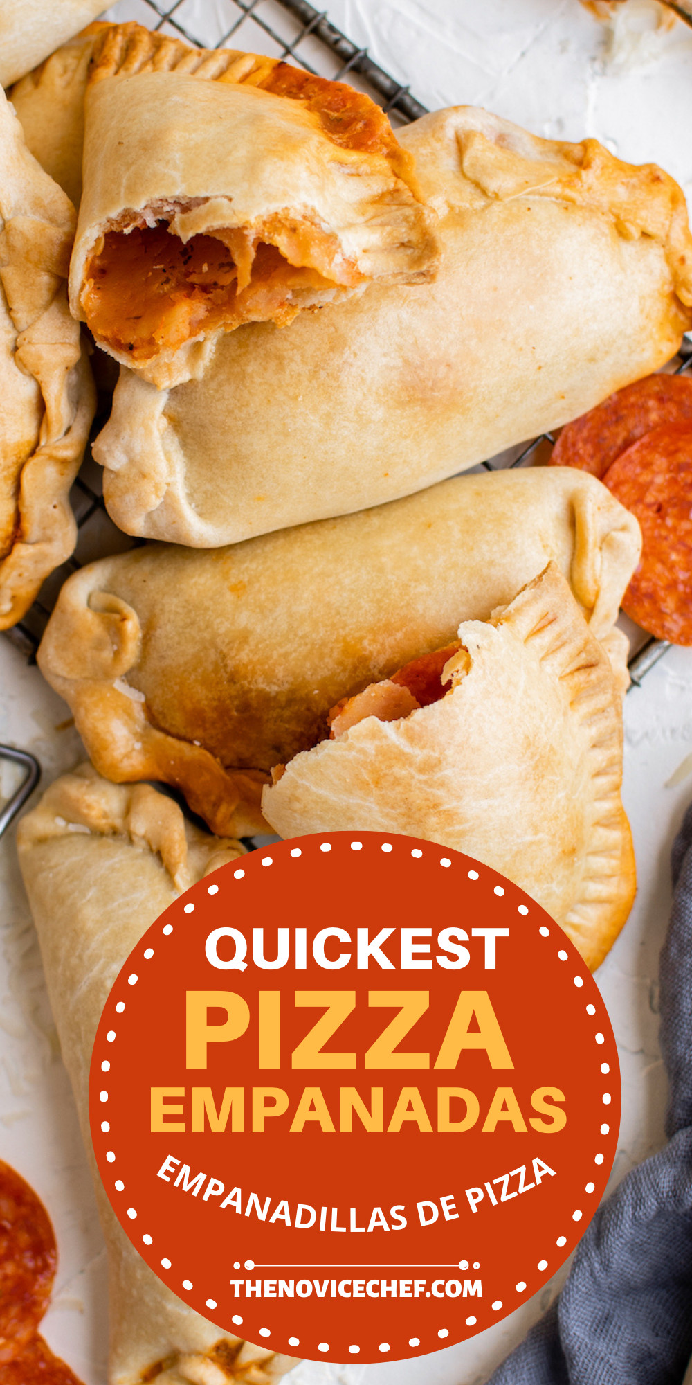 Pizza Empanadas (Empanadillas de Pizza) | The Novice Chef
