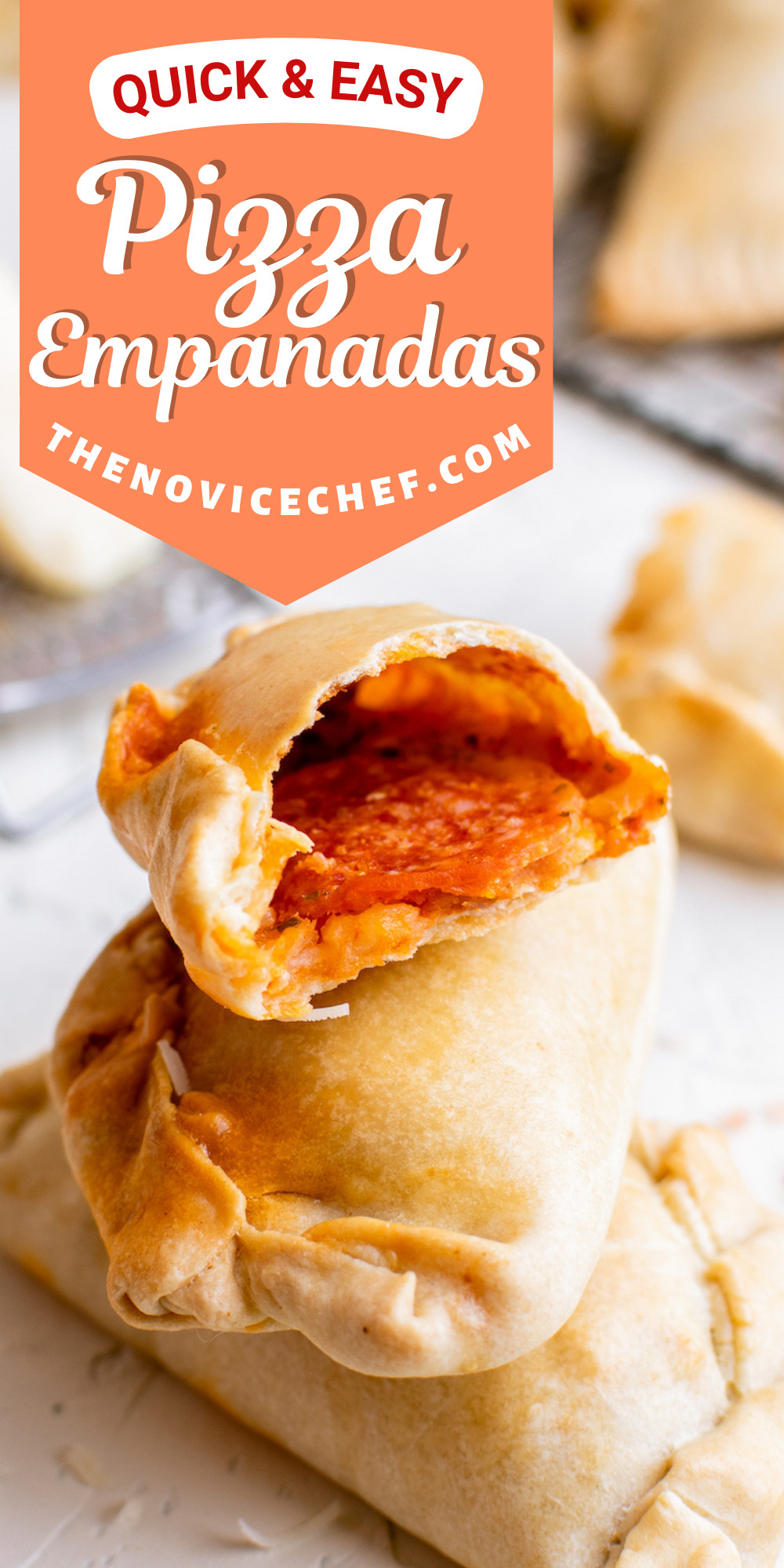 Pizza Empanadas (Empanadillas de Pizza) | The Novice Chef