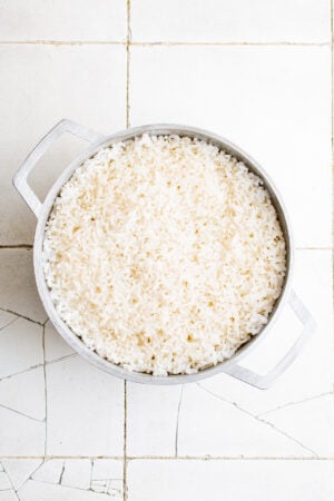 Arroz Blanco Puertorriqueño | The Novice Chef