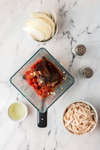 Chicken Tinga (TInga de Pollo) | The Novice Chef