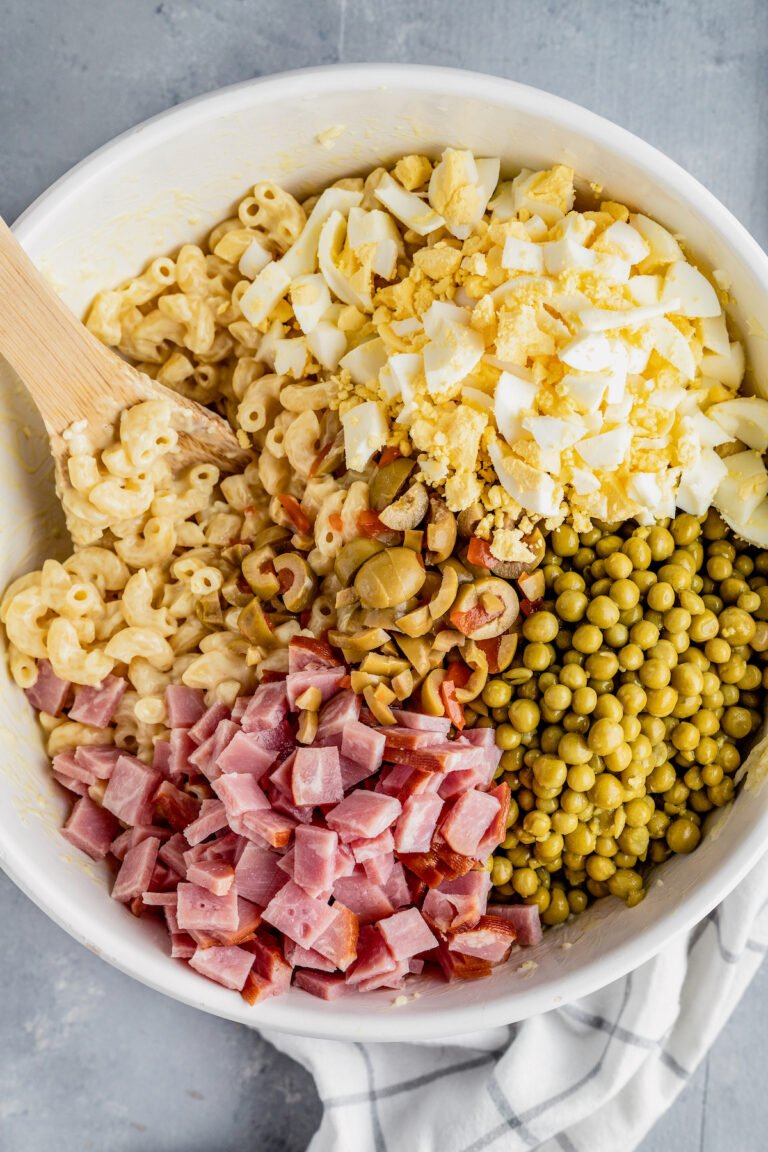 Ensalada de Coditos con Jamo | The Novice Chef