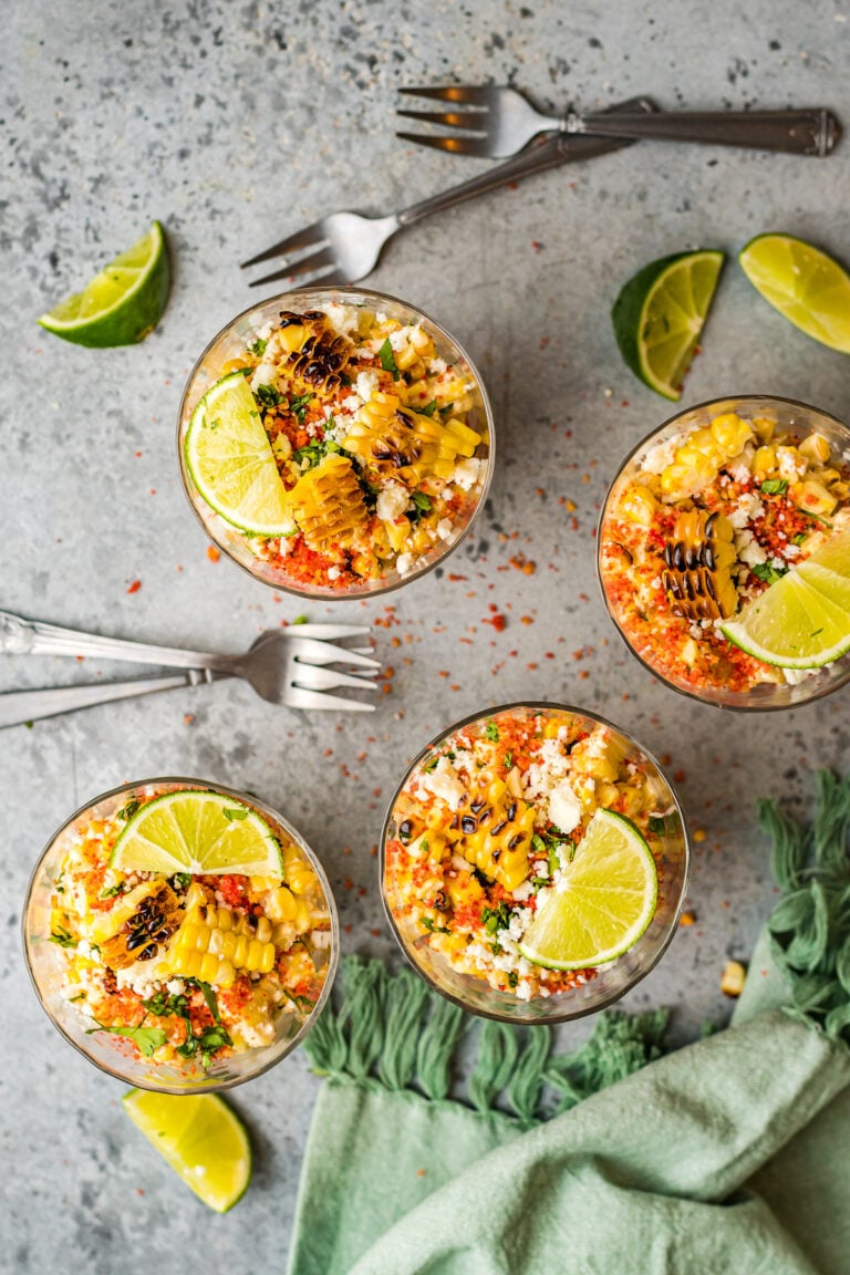 Mexican Street Corn Salad (Esquites) | The Novice Chef
