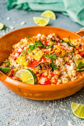 Mexican Street Corn Salad (Esquites) | The Novice Chef