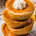 Mini Pumpkin Pies Recipe | The Novice Chef