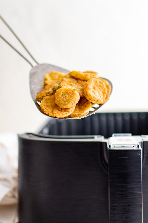 Air Fryer Fried Pickles | The Novice Chef