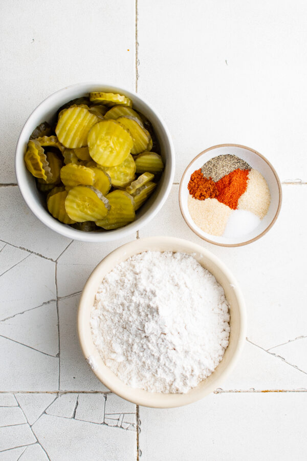 Air Fryer Fried Pickles | The Novice Chef