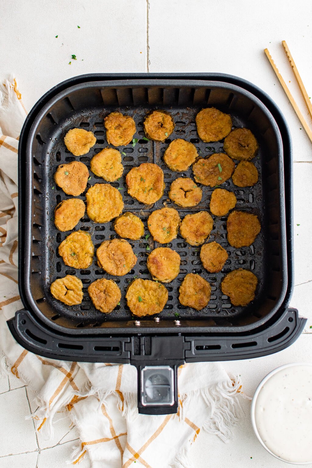 Air Fryer Fried Pickles | The Novice Chef