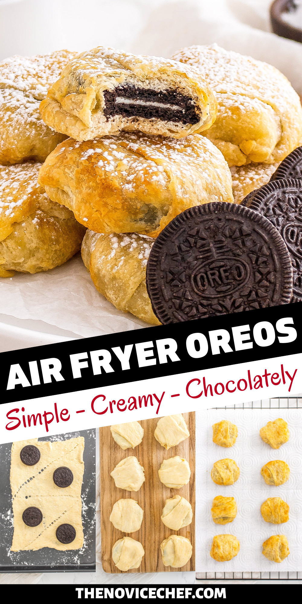 Air Fryer Oreos | Easy to Make With Only 3 Ingredients!