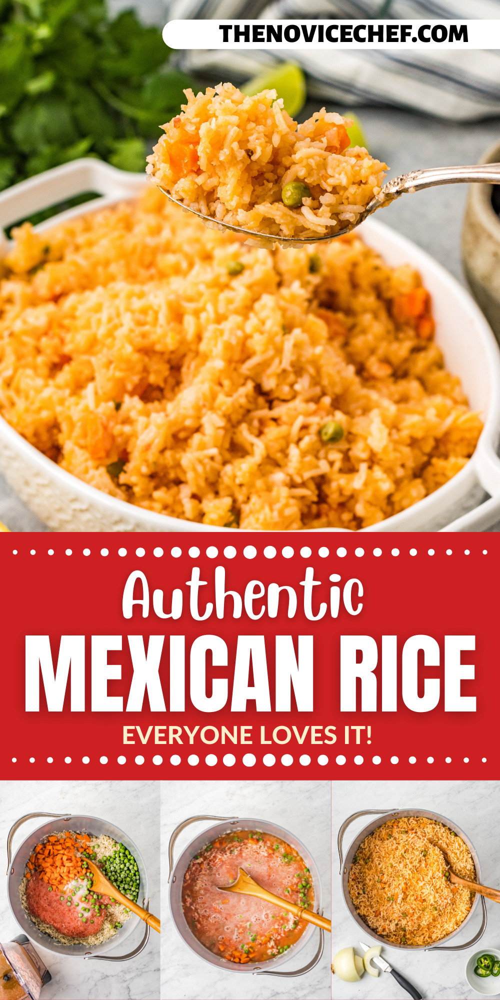 Easy Authentic Mexican Rice | The Novice Chef