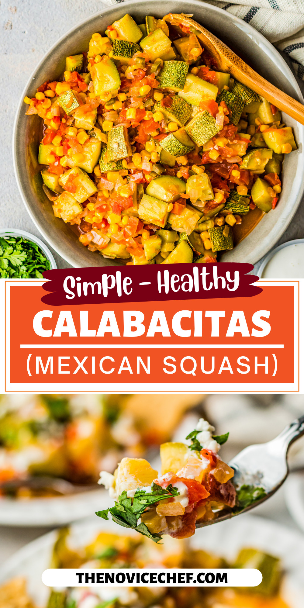 Calabacitas Recipe (Mexican Squash) | The Novice Chef