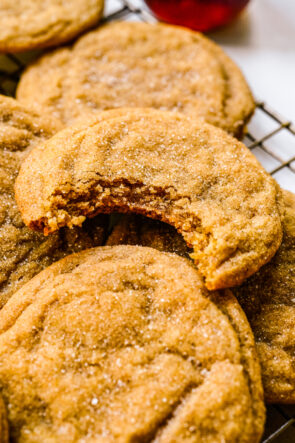 Maple Snickerdoodles (Mapledoodles) | The Novice Chef