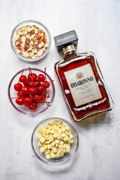 Drunken Cherries in Amaretto | The Novice Chef