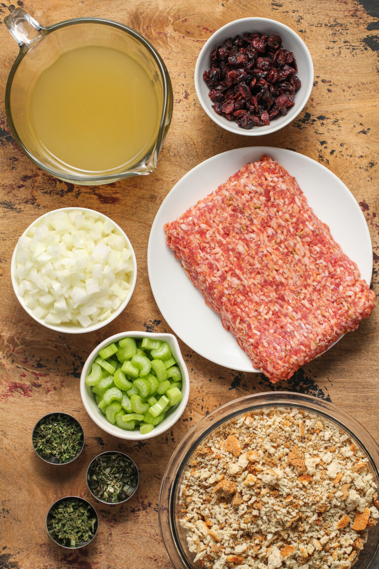 Easy Sausage Stuffing | The Novice Chef