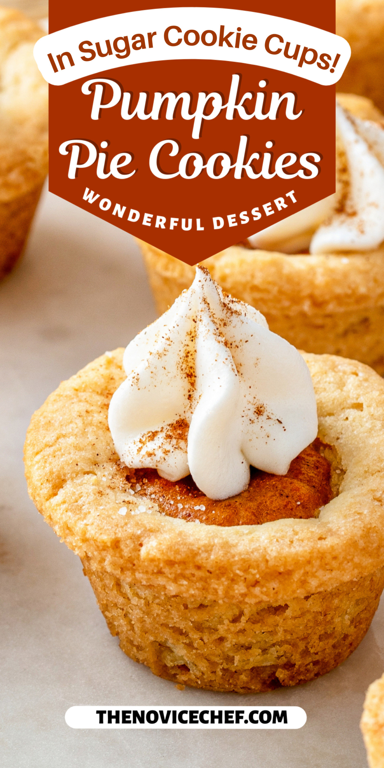 Easy Pumpkin Pie Cookies Recipe | The Novice Chef
