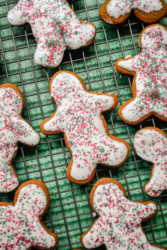 Soft Gingerbread Man Cookies | The Novice Chef