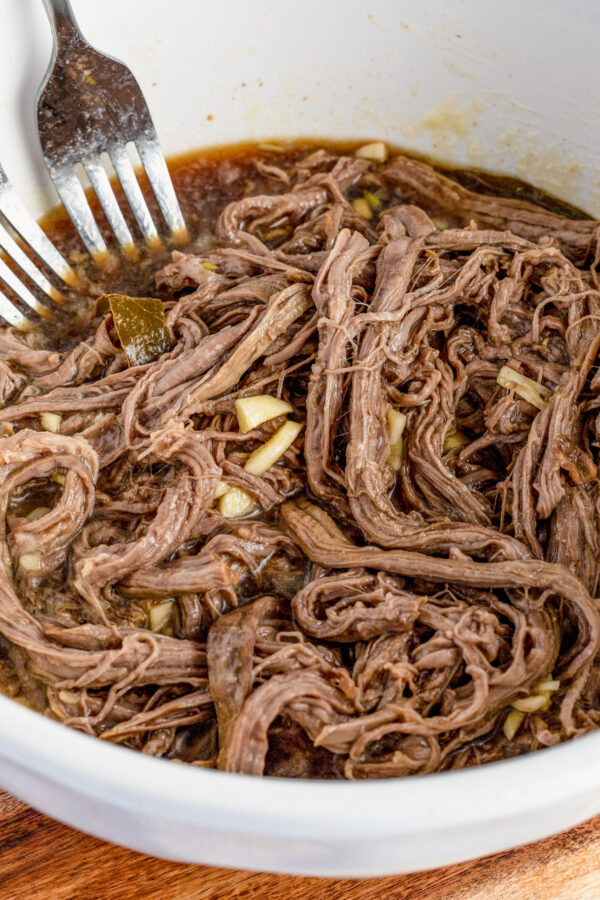 Vaca Frita (Crispy Shredded Beef) | The Novice Chef