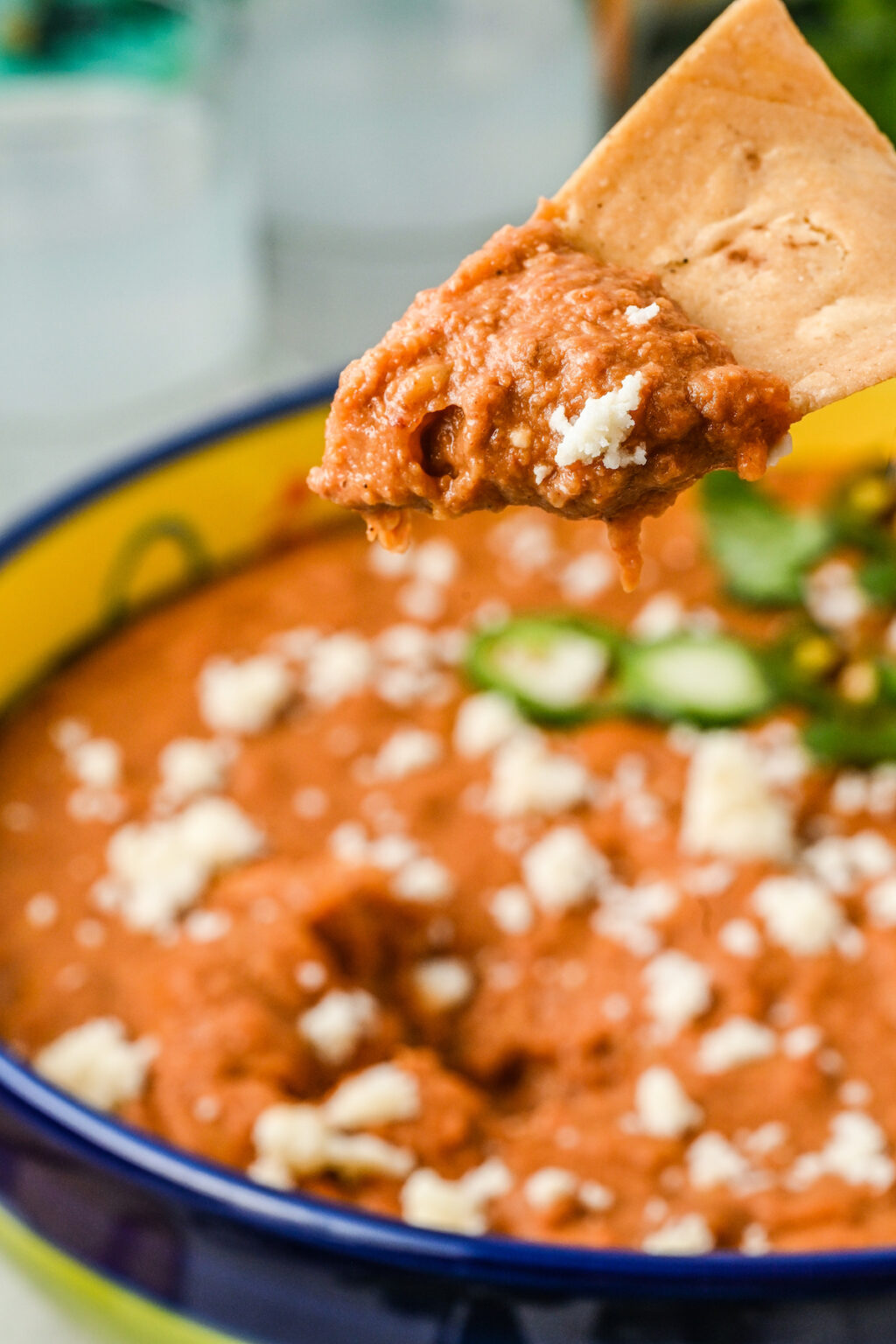 Frijoles Puercos (Mexican Bean Dip) | The Novice Chef