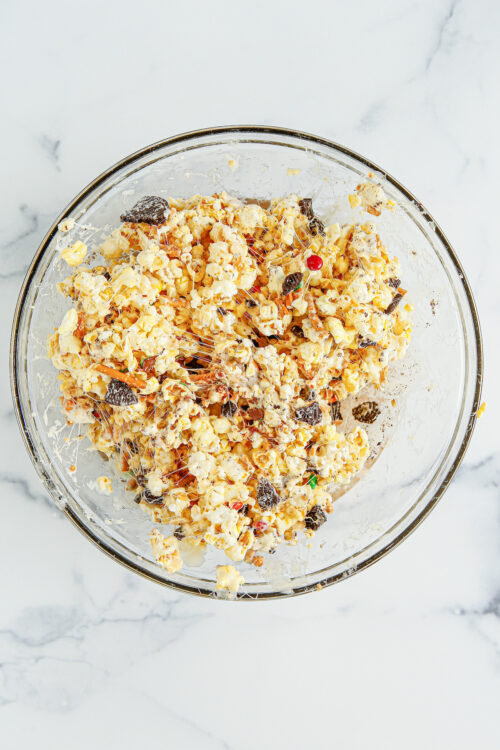 Loaded Popcorn Balls | The Novice Chef