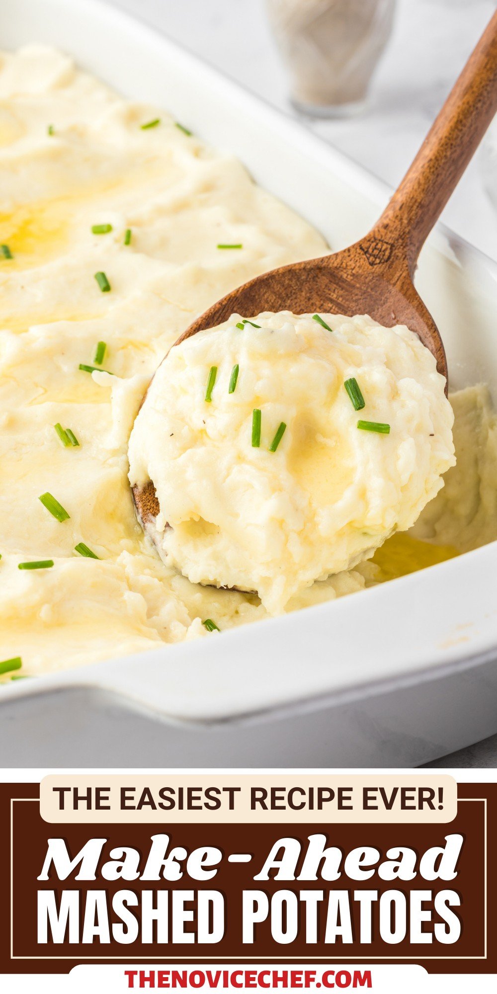 Creamy Make-Ahead Mashed Potatoes | The Novice Chef