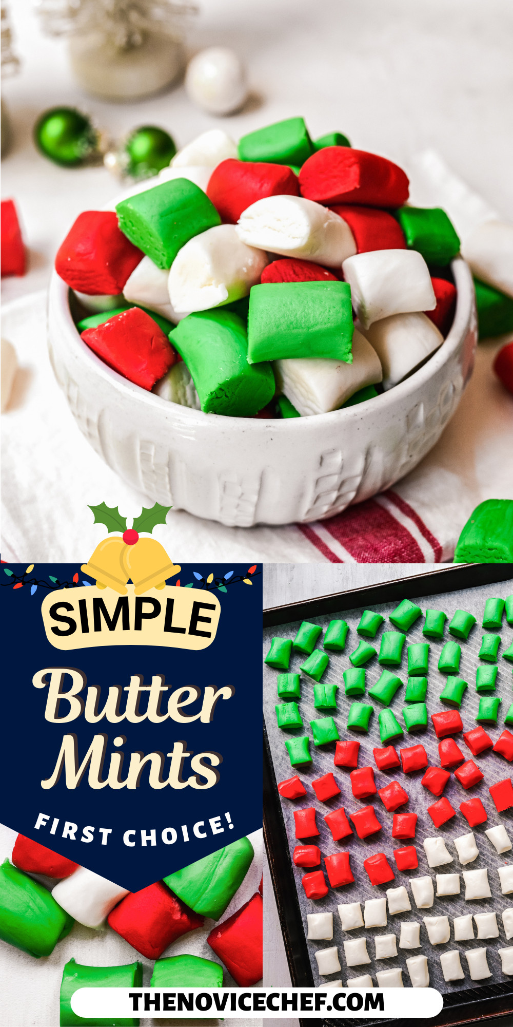 Homemade Butter Mints | The Novice Chef