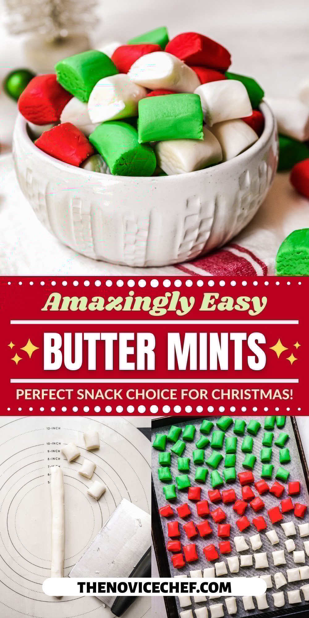 Homemade Butter Mints | The Novice Chef