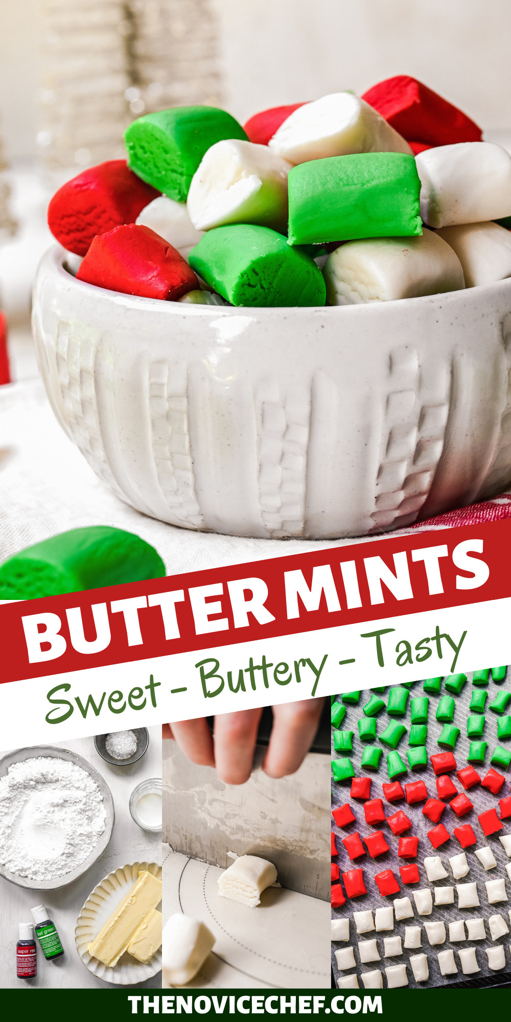 Homemade Butter Mints | The Novice Chef
