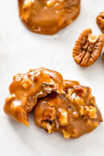 Caramel Pecan Clusters (Pecan Candy Recipe) – The Novice Chef