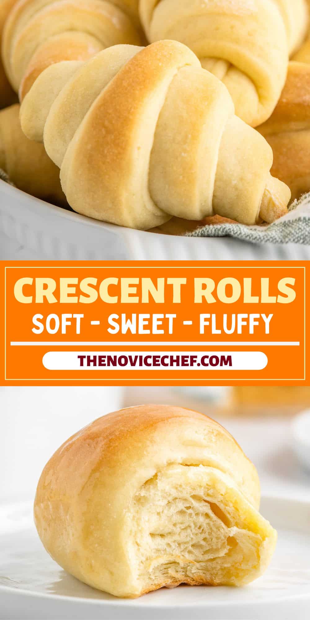 Homemade Crescent Rolls | The Novice Chef