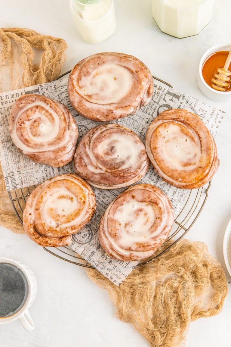 Homemade Honey Buns | The Novice Chef