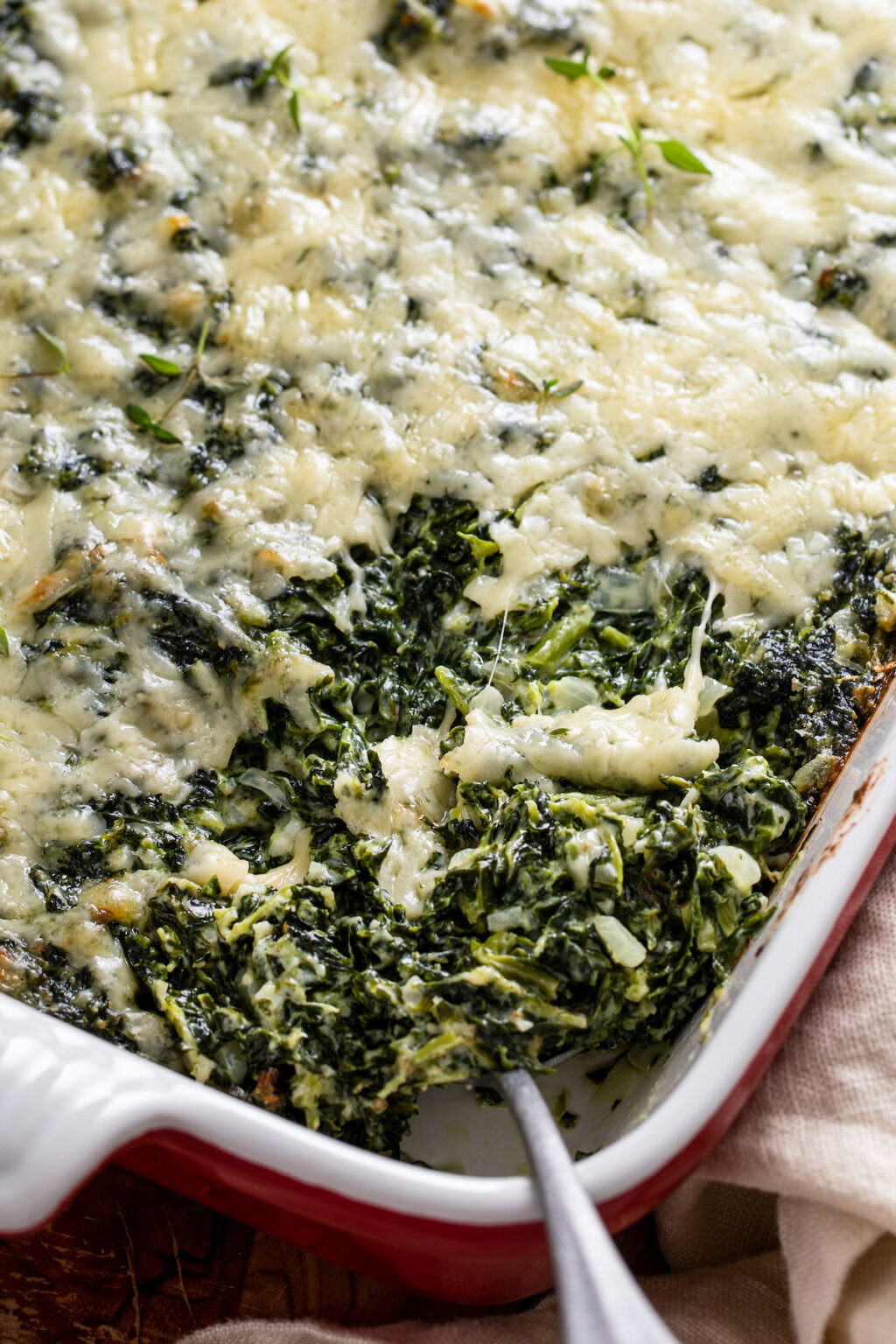Spinach Gratin (Spinach Casserole) – The Novice Chef