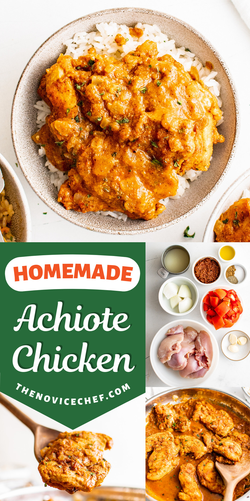 Achiote Chicken Recipe | The Novice Chef