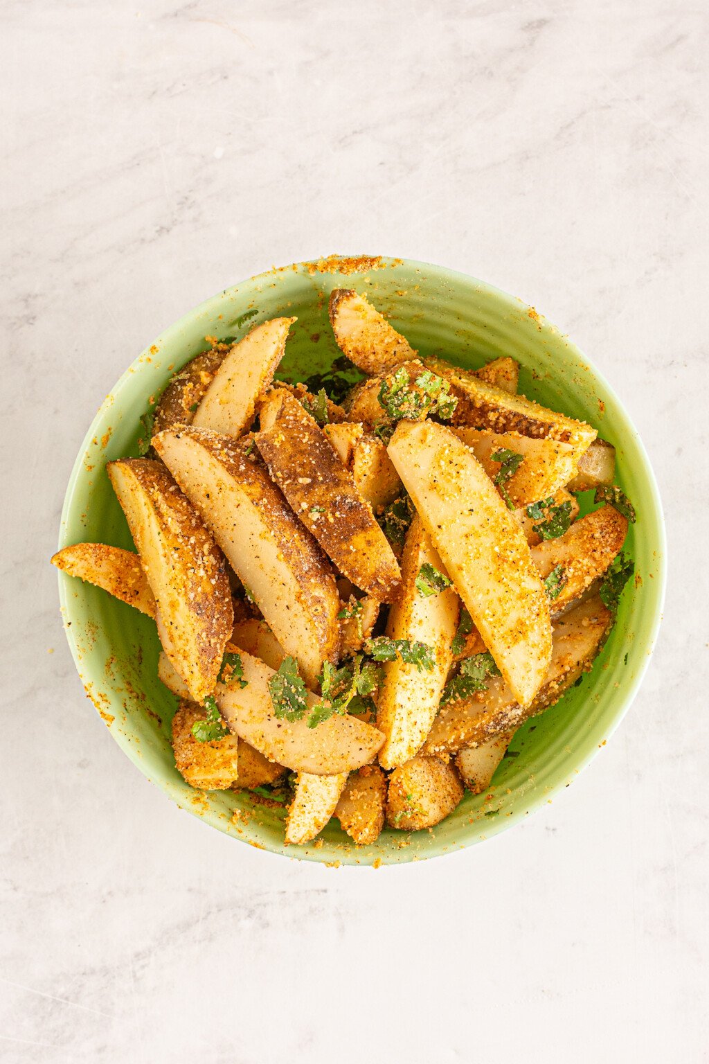 Crispy Baked Potato Wedges | The Novice Chef