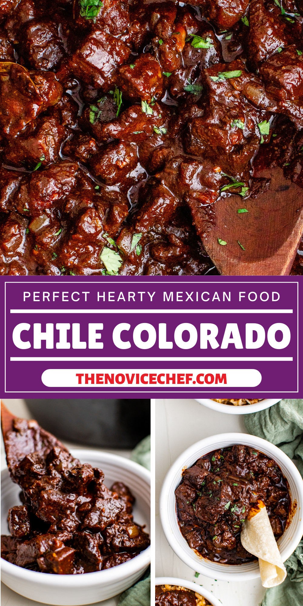 Chili Colorado (Carne Con Chili ) | The Novice Chef