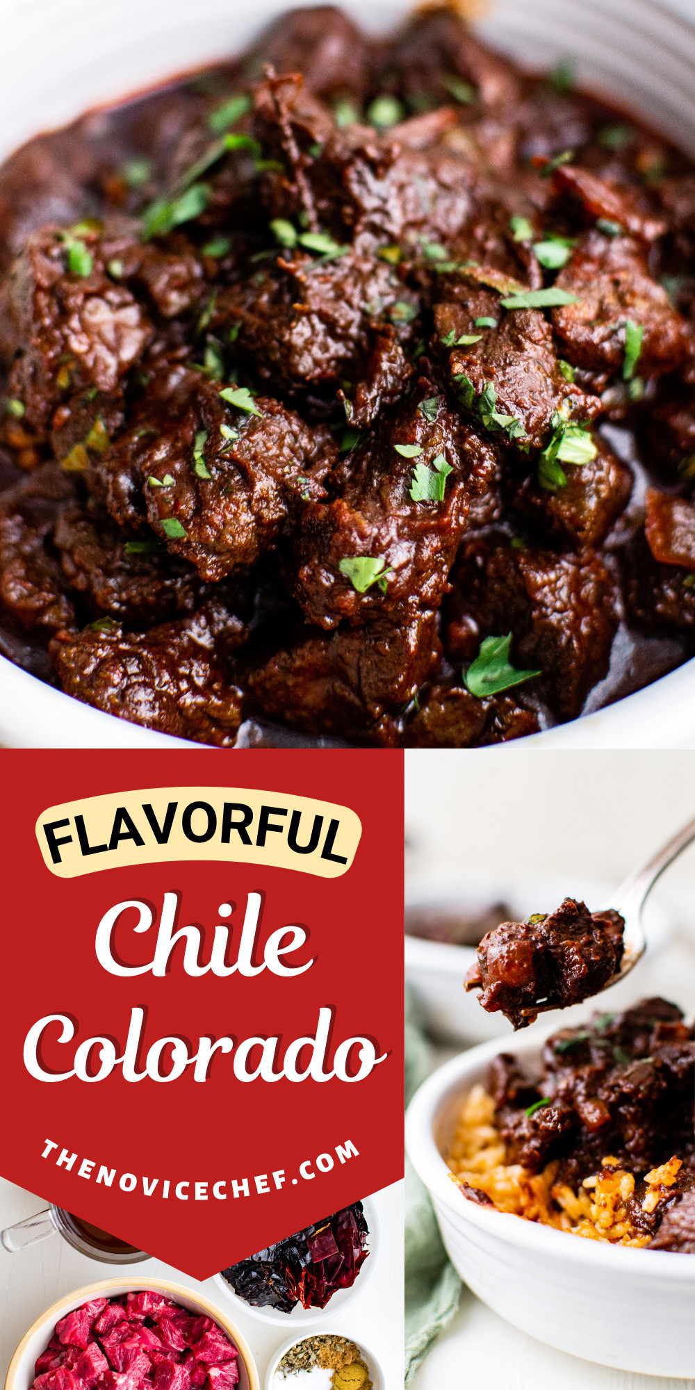 Chili Colorado (Carne Con Chili ) | The Novice Chef