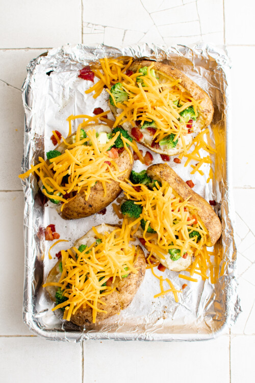 Loaded Baked Potato Recipe | The Novice Chef