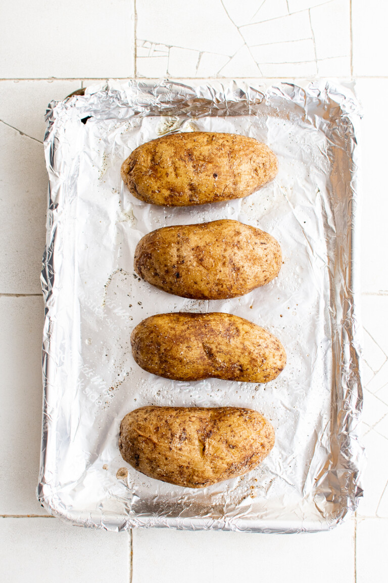 Loaded Baked Potato Recipe | The Novice Chef