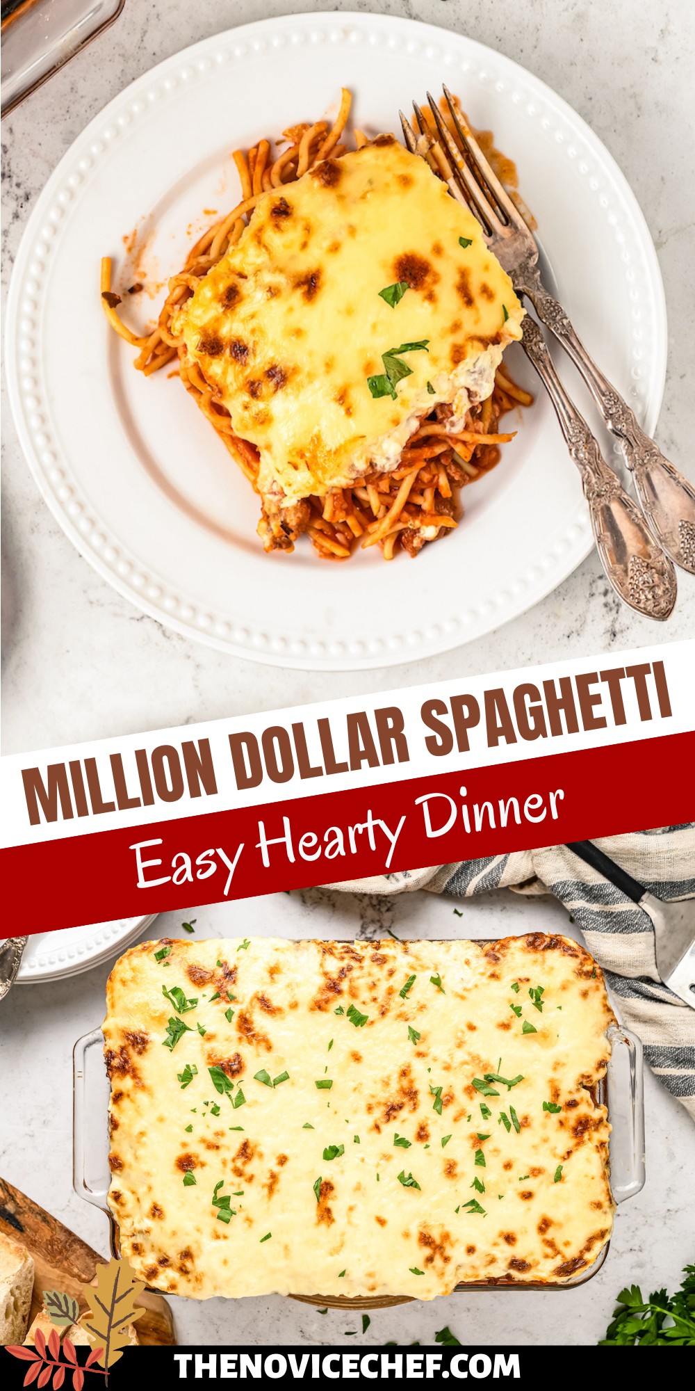 Million Dollar Spaghetti Recipe | The Novice Chef