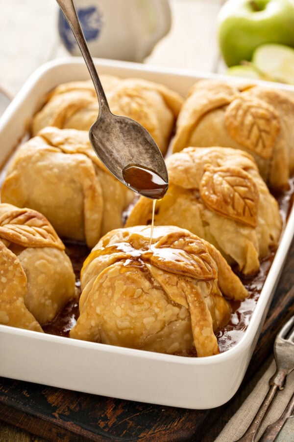 Old Fashioned Apple Dumplings | The Novice Chef