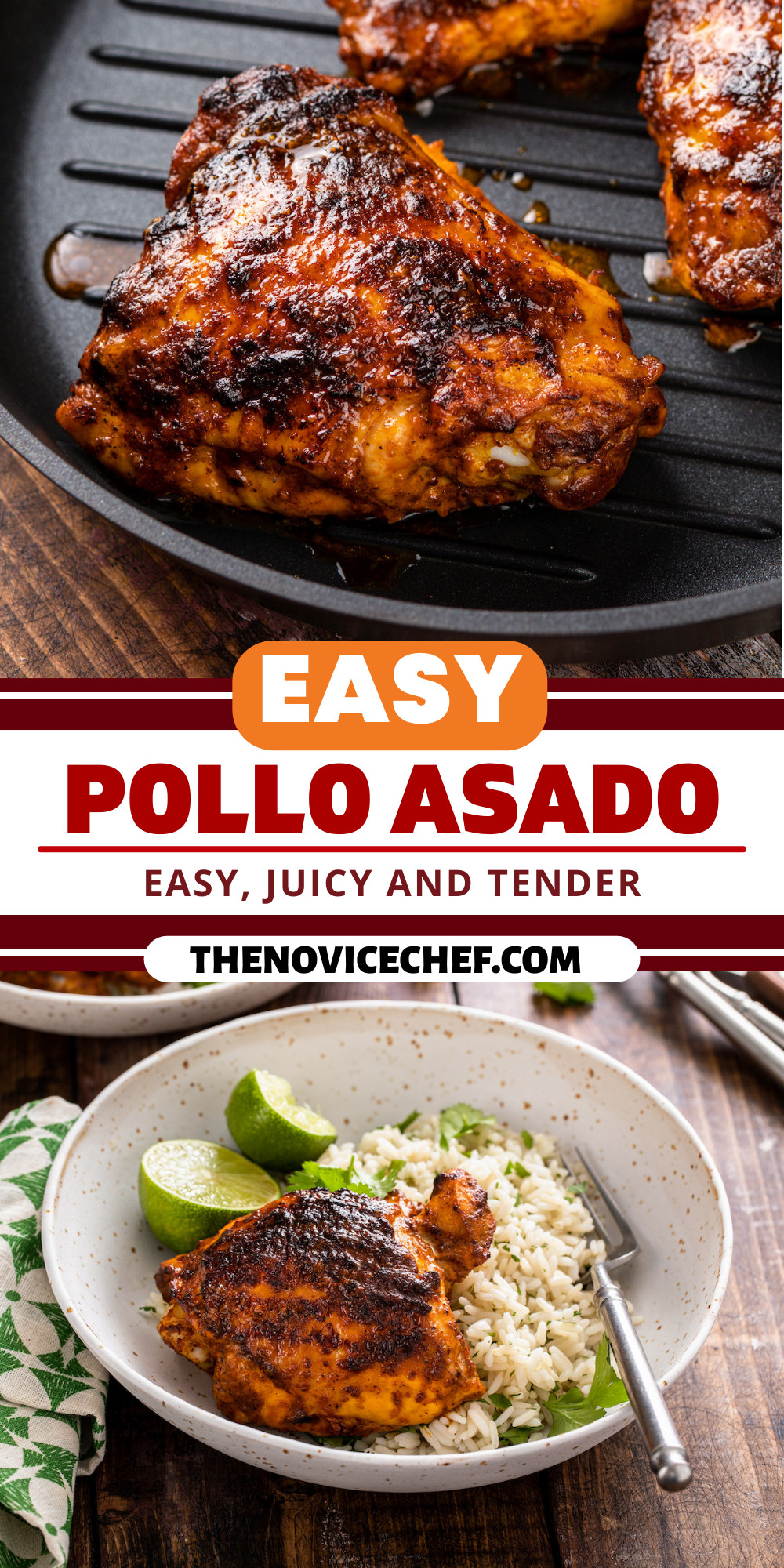 Pollo Asado Recipe (Chicken Asado) | The Novice Chef