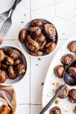 Easy Roasted Mushrooms | The Novice Chef