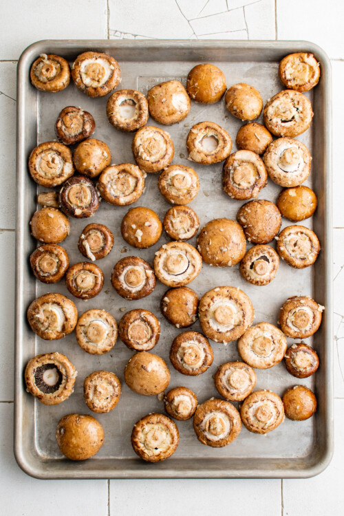 Easy Roasted Mushrooms | The Novice Chef