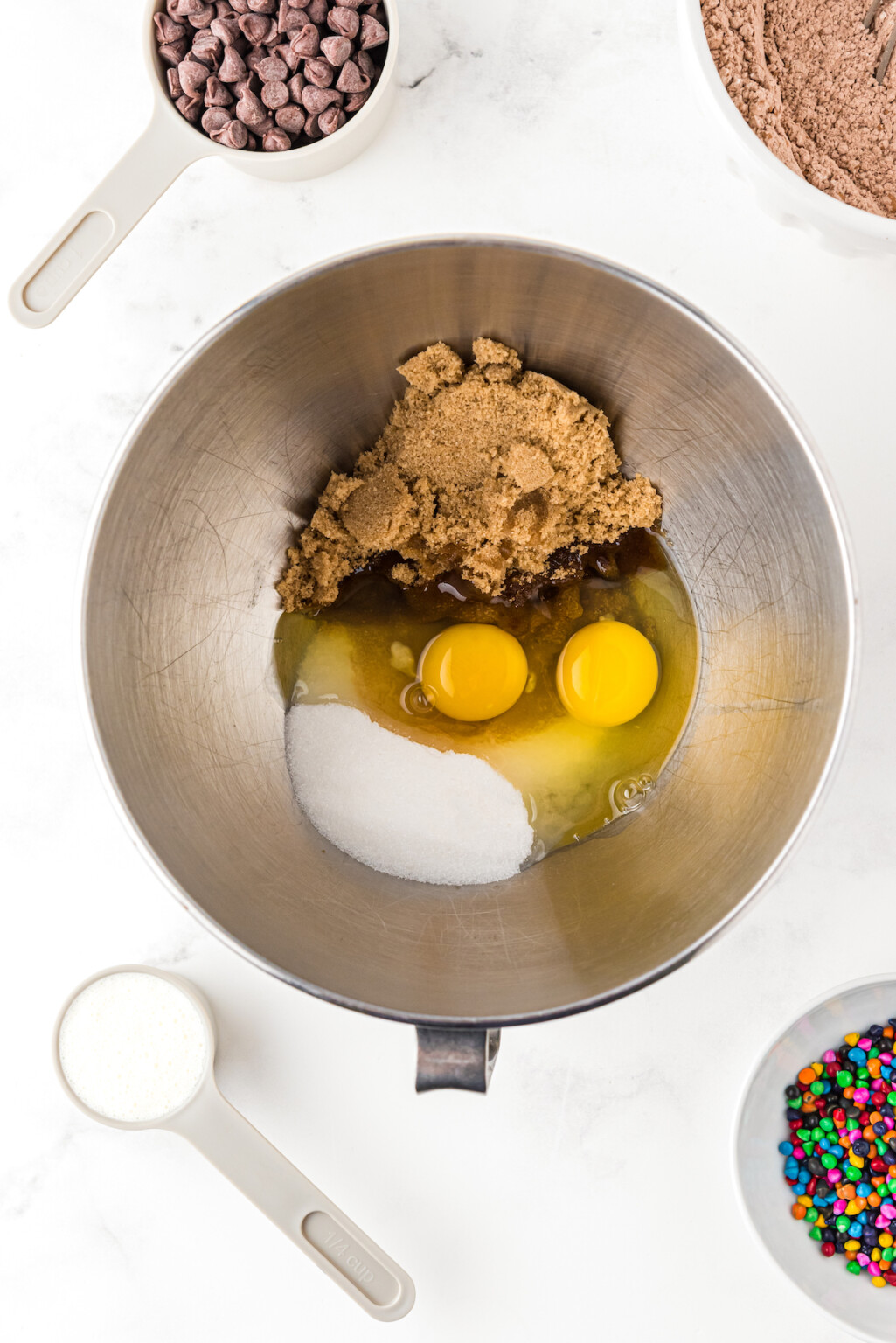 Cosmic Brownie Crumbl Cookie Recipe | The Novice Chef