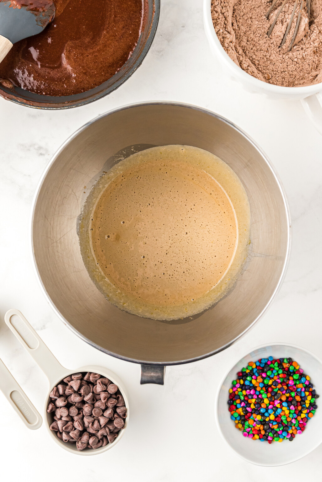 Cosmic Brownie Crumbl Cookie Recipe | The Novice Chef