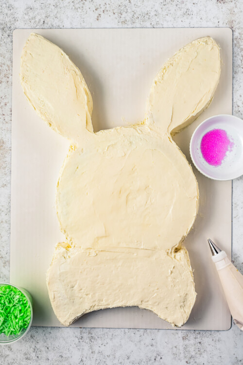 Easter Bunny Cake Recipe | The Novice Chef