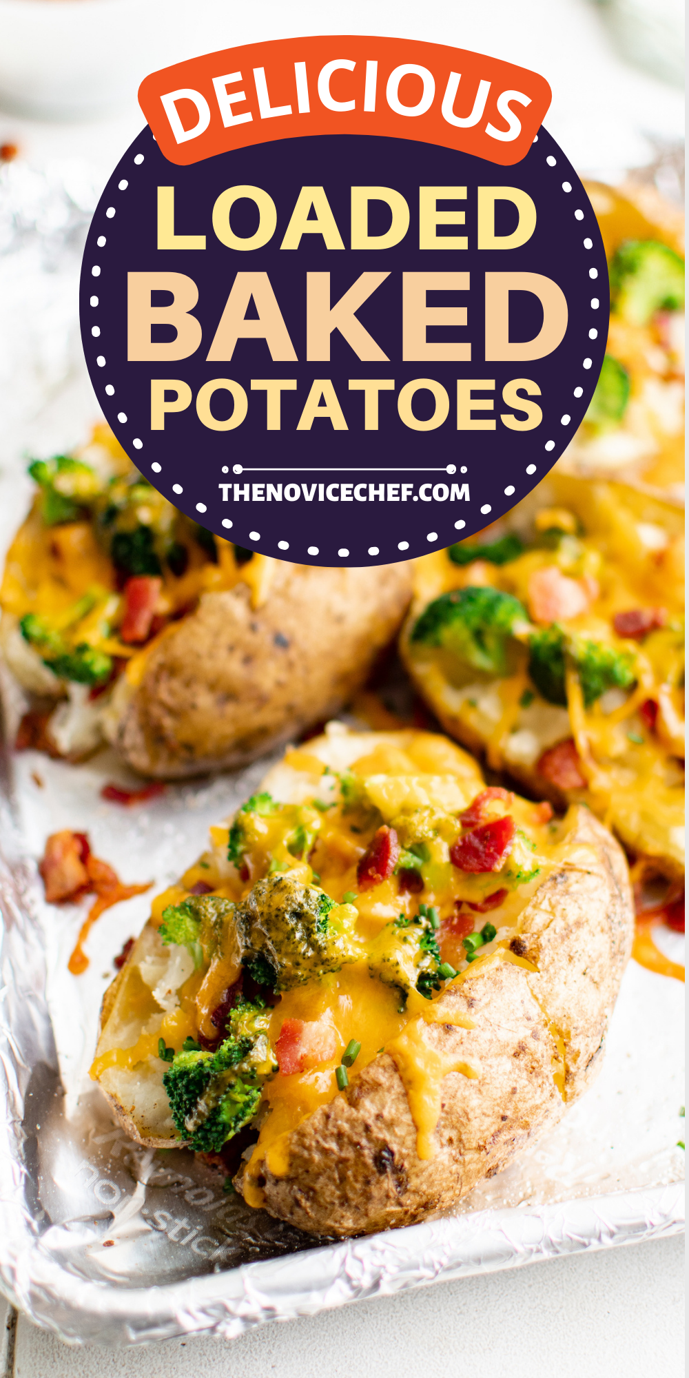 Loaded Baked Potato Recipe | The Novice Chef