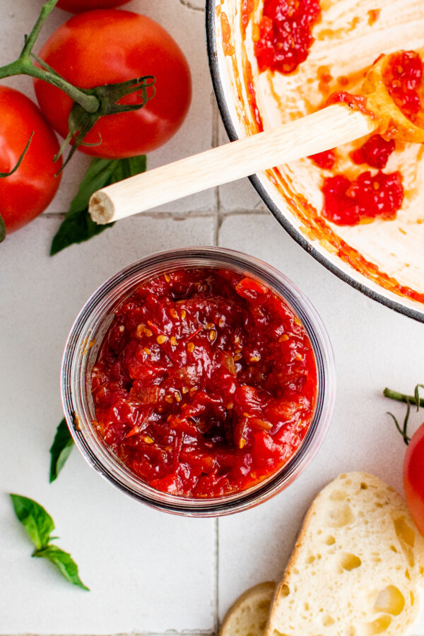 Easy Tomato Jam | The Novice Chef